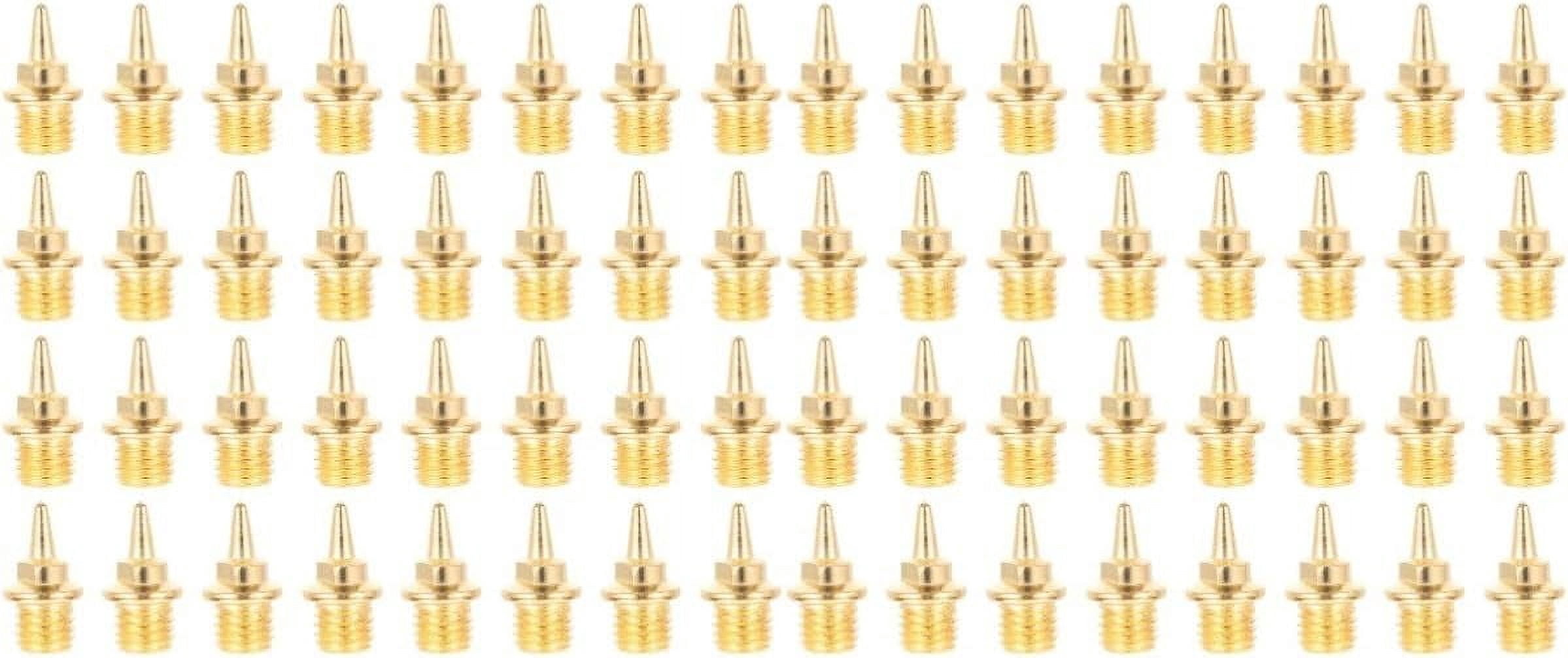 64pcs Nails Shoes Running Accessories for Metal Gold Sprinting Carbon ...