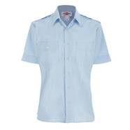 First Class 100% Polyester Short Sleeve Uniform Shirt - Walmart.com