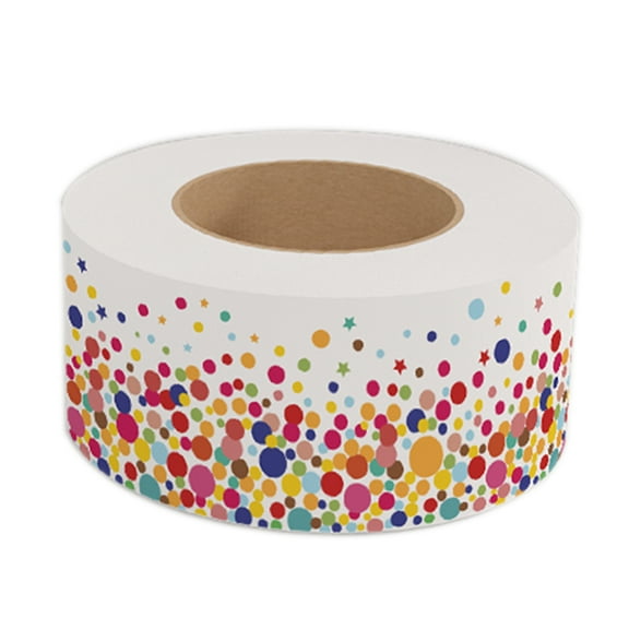 Black Scalloped Bulletin Board Border 65.6 Feet Rolled Trim Wavy Line ...