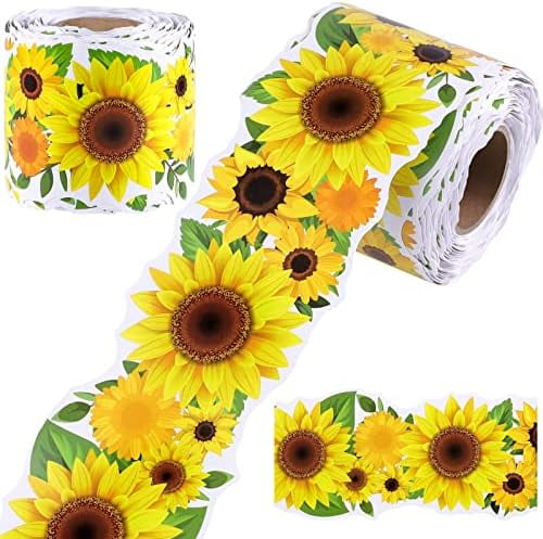 65.6 Feet Sunflower Bulletin Board Borders Classroom Decoration Borders ...