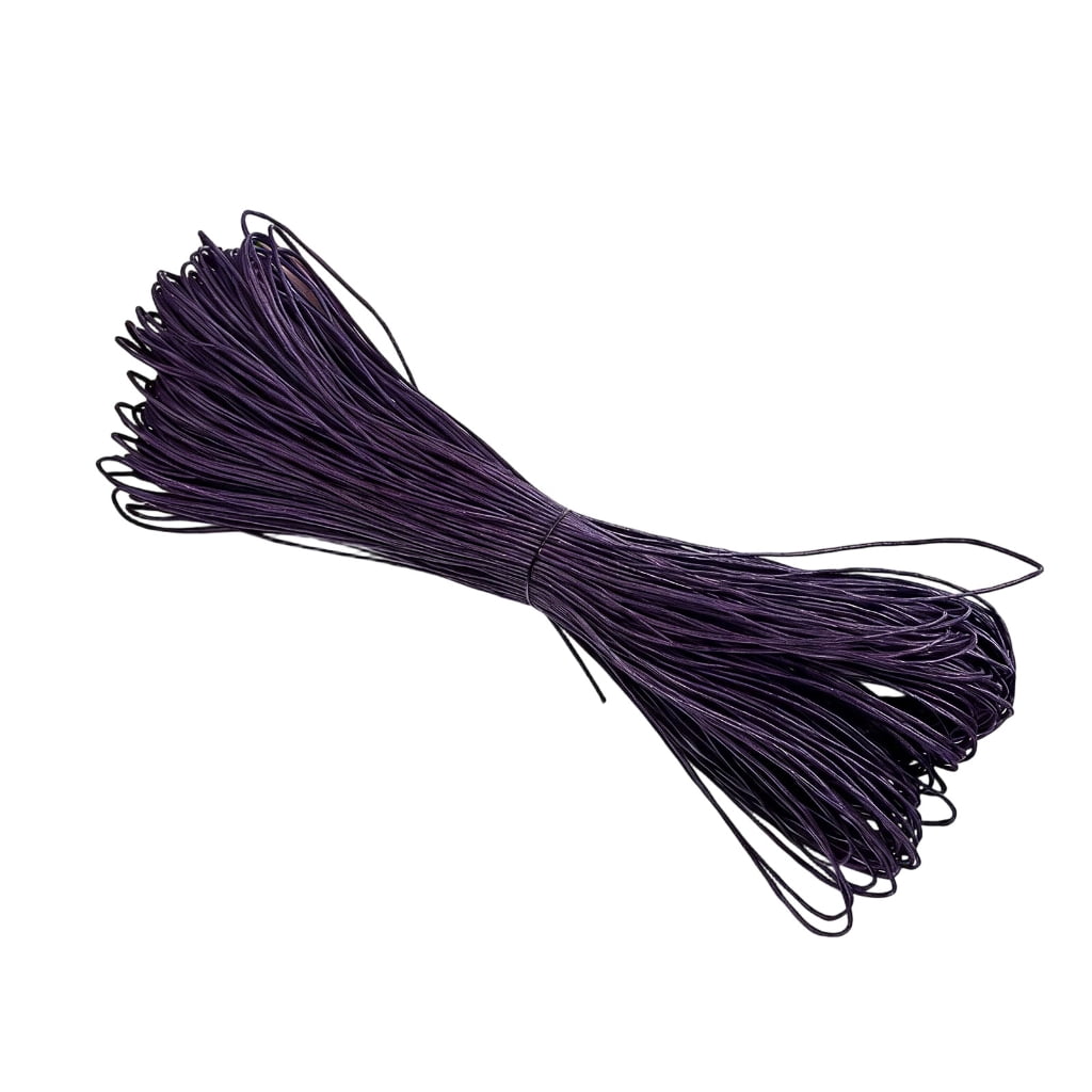 65.61yardX1mm Waxed Cotton Braiding Thread Weaving String for Handmade ...