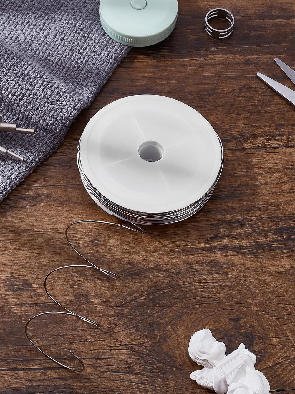 65.62 Feet 18 Gauge 1mm 304 Stainless Steel Wire Round Metal String ...