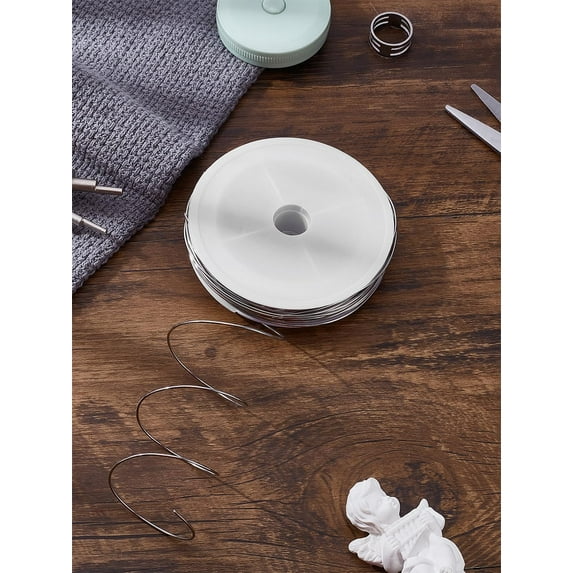 65.62 Feet 18 Gauge 1mm 304 Stainless Steel Wire Round Metal String ...