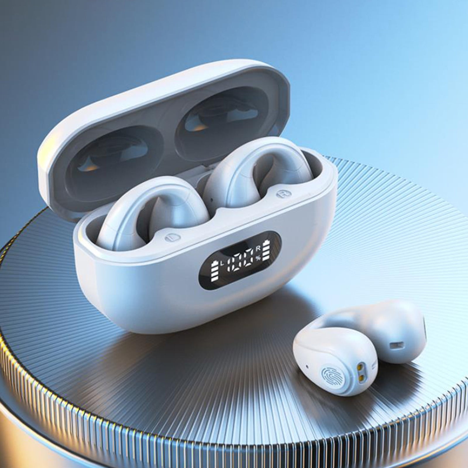 Up to 65% off AaaWireless Ear Clip Skeleton Conduction Headphones ...