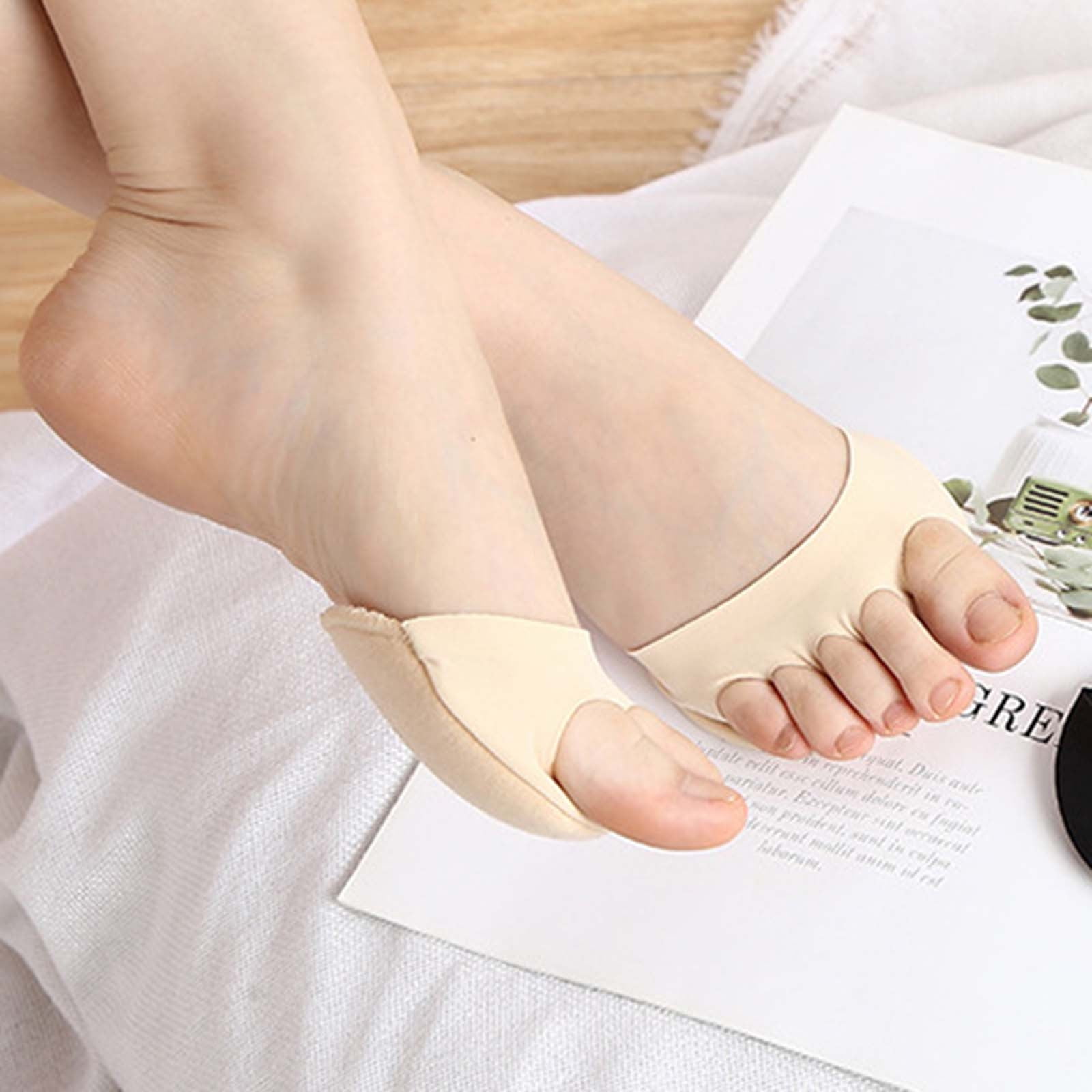 Up to 65% Off Compression Socks for Women 1 Pair Fabric Forefoot Pads ...