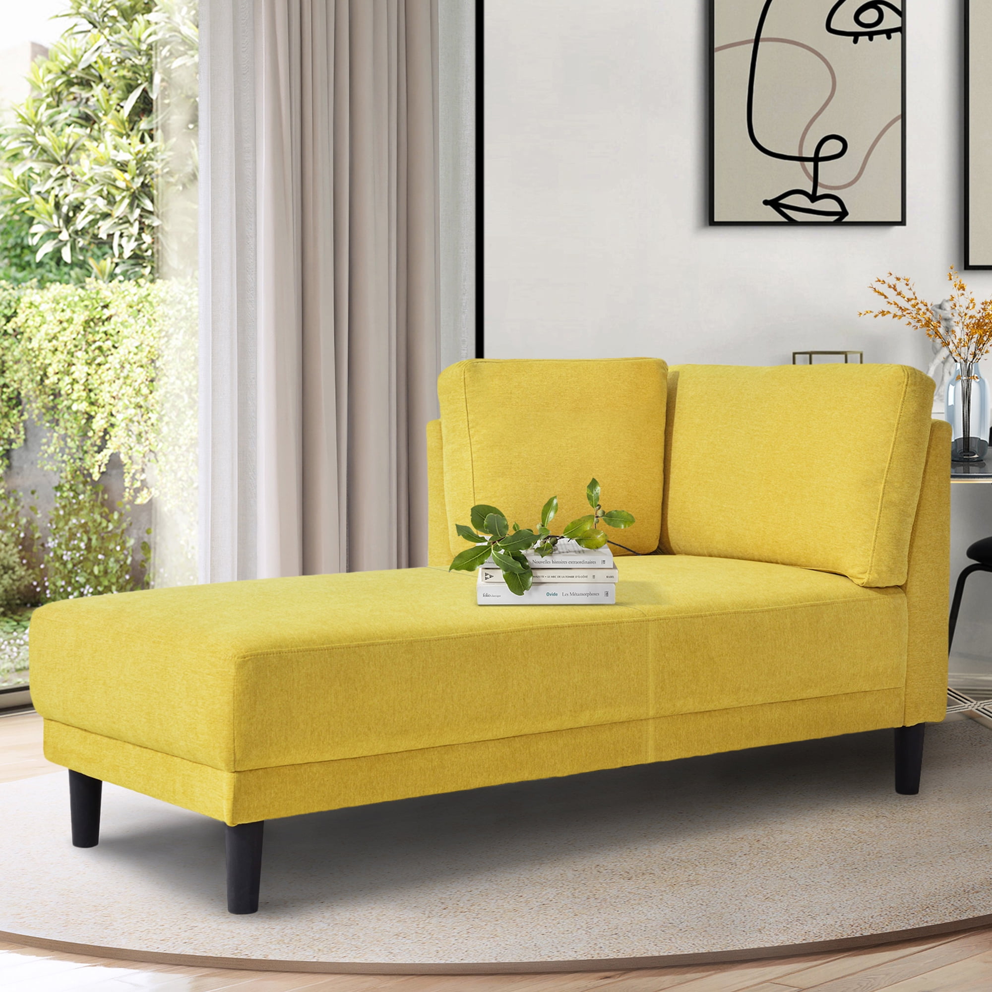 Chaise Lounge For Small Space Left Hand Velvet Chaise Lounge With