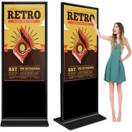 MWE 55"Indoor Floor Standing Digital Signage Advertising Display Kiosk ...