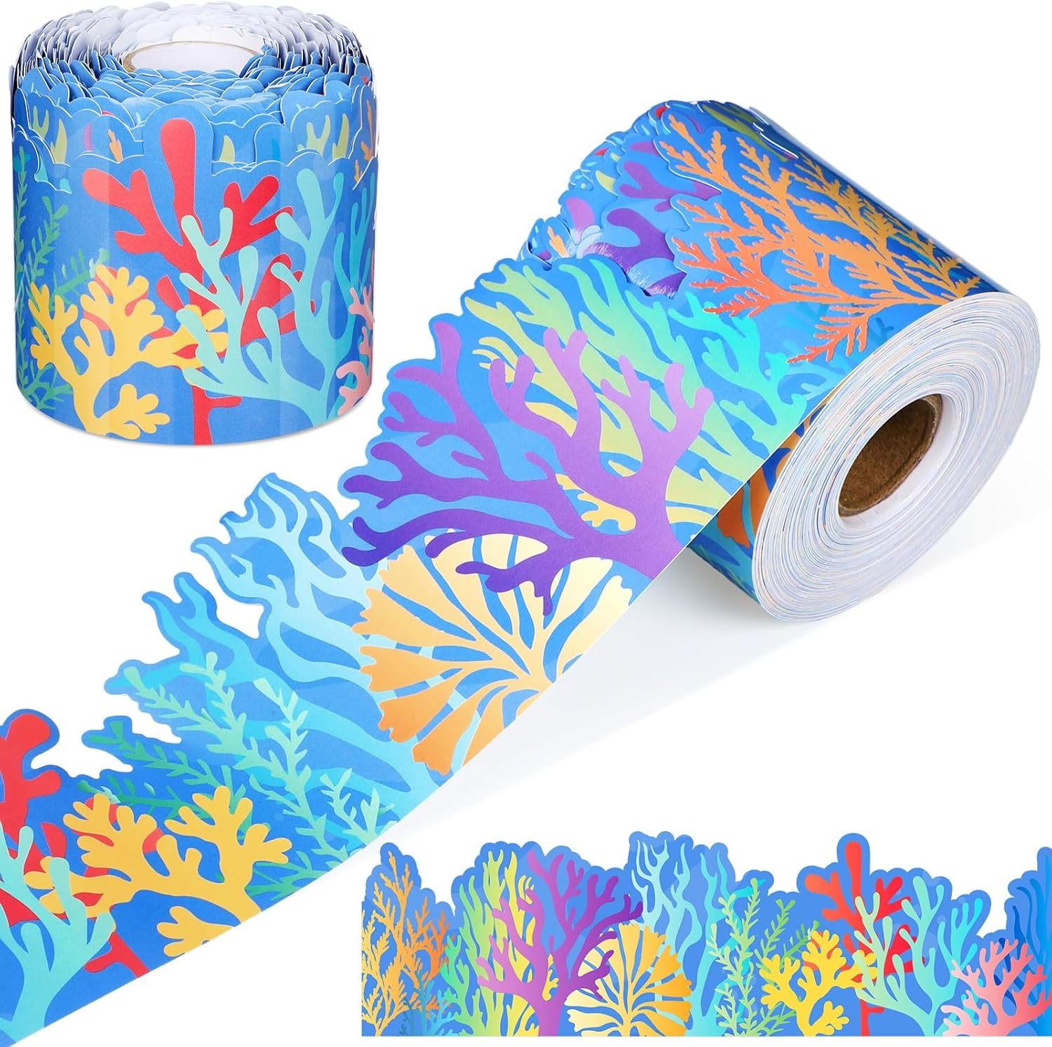 65 Feet Ocean Coral Reef Bulletin Board Border Decorative Classroom ...