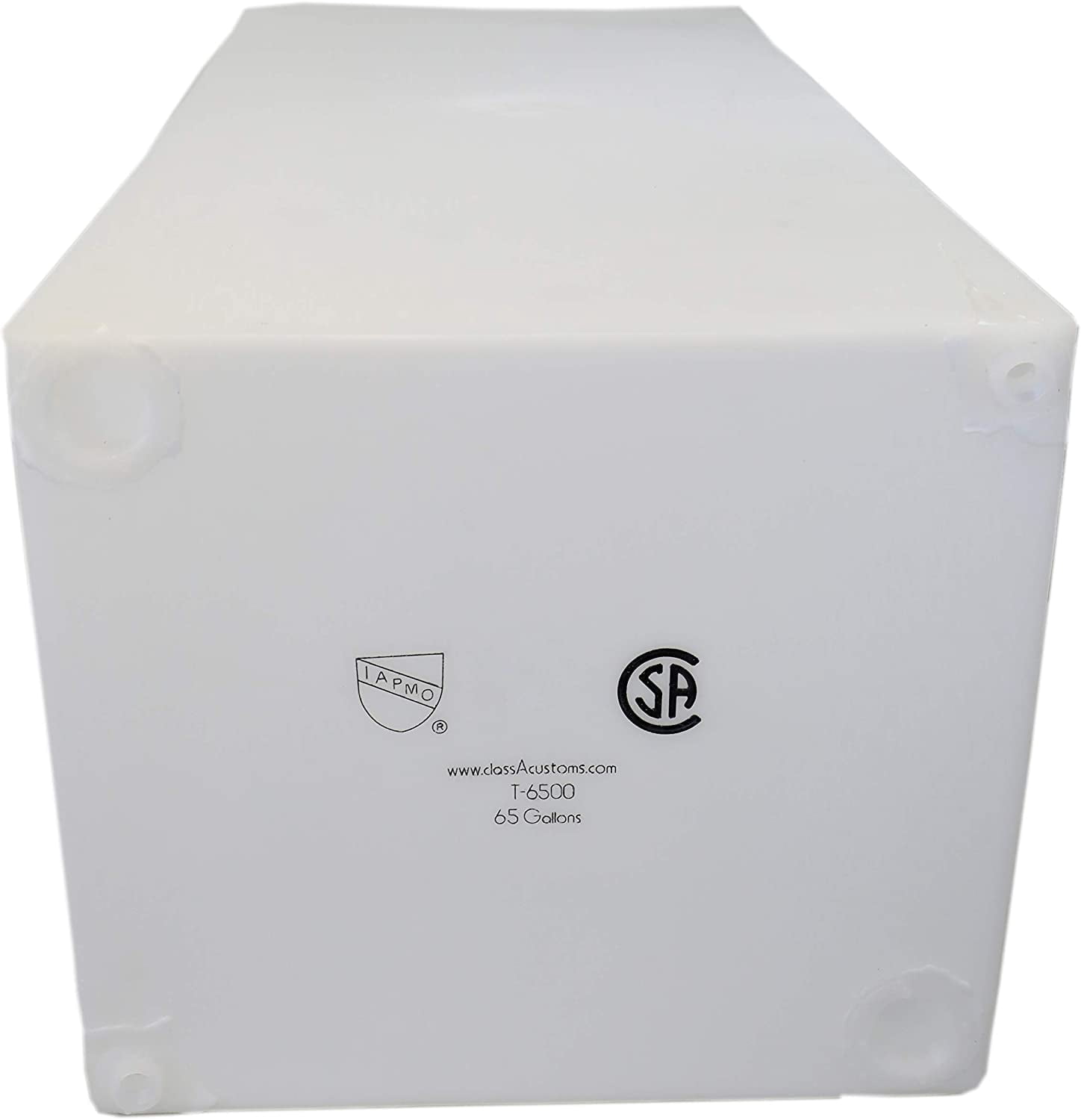 65 Gallon RV Fresh Water Tank - T-6500 RV Holding Tank for Fresh Water ...
