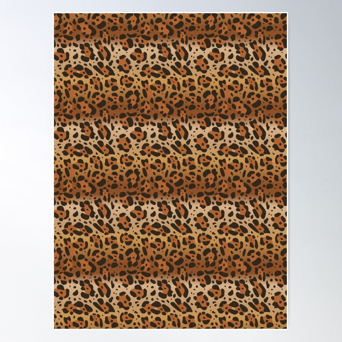 65 Mcmlxv Jaguar Animal Print Pattern Poster Wall Art, Modern Wall ...