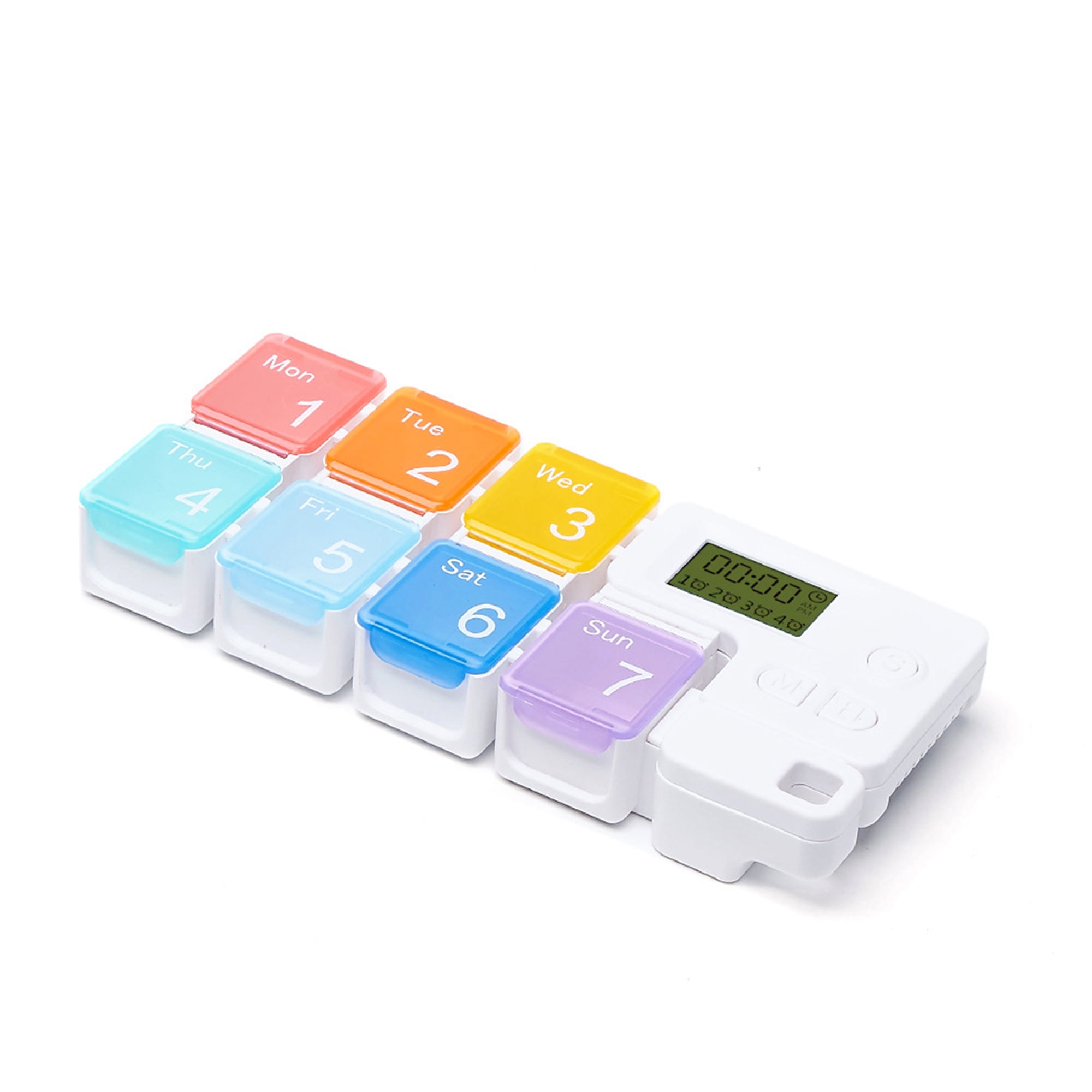 Up to 65% Off!Pill Organizer Smart Dispenser 7-Day Medication Organizer ...