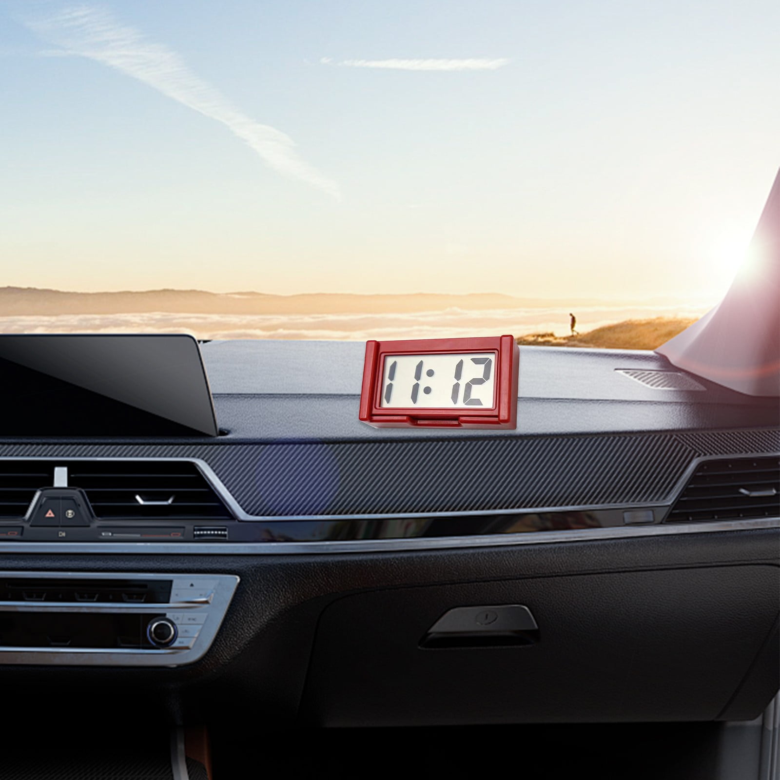 Up To 65% Off! Xiying Heavy Dutystand Mini Car Clock Digital Display ...