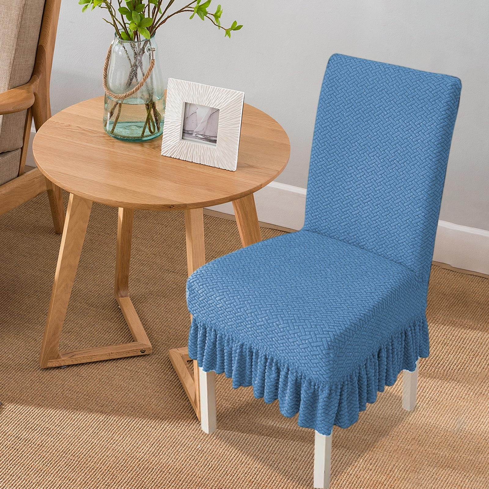 mtvxesu Stretchable Removable Washable Chair Covers Set Of 4 Easy To ...