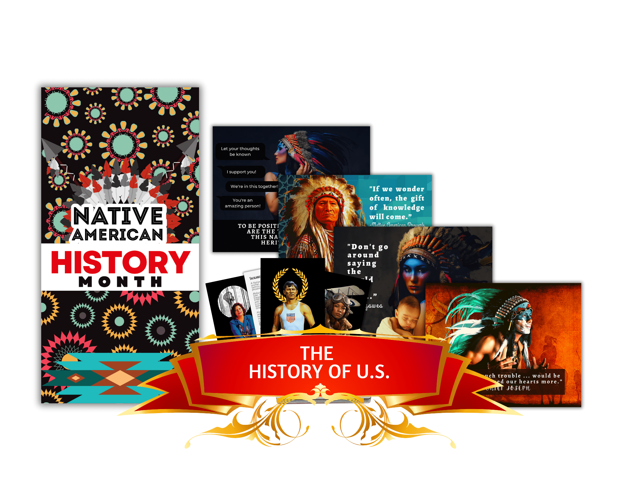 65-PCS First Nations & Native American Heritage Month Decorations ...