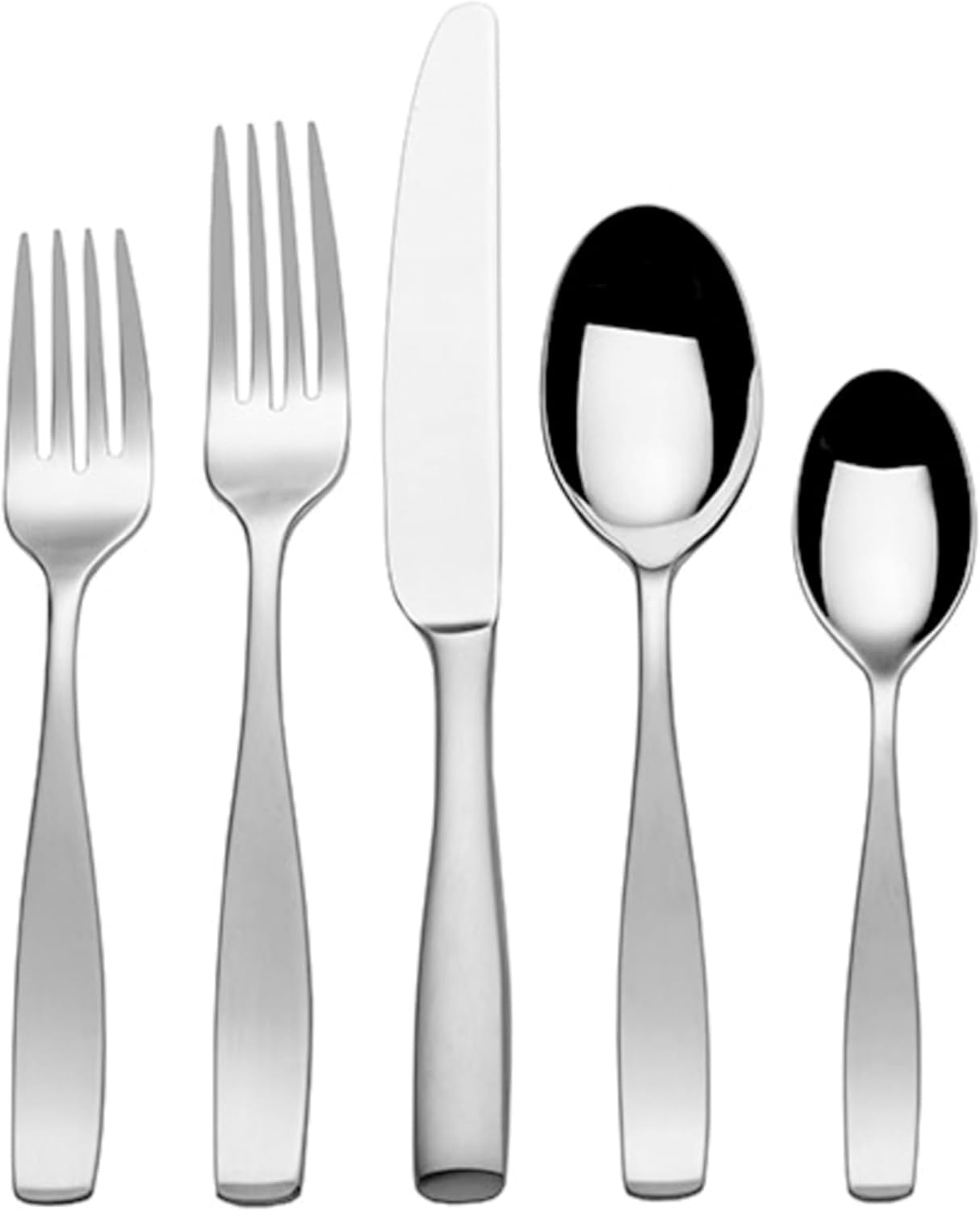 65-Piece Flatware Set for 12, 18/10 Stainless Steel Silverware with ...