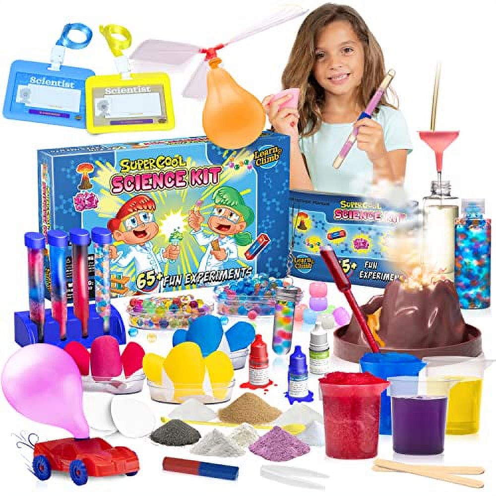 65 Science Experiments Kit for Kids – Gift for Kids Ages 4-8 - Walmart.com