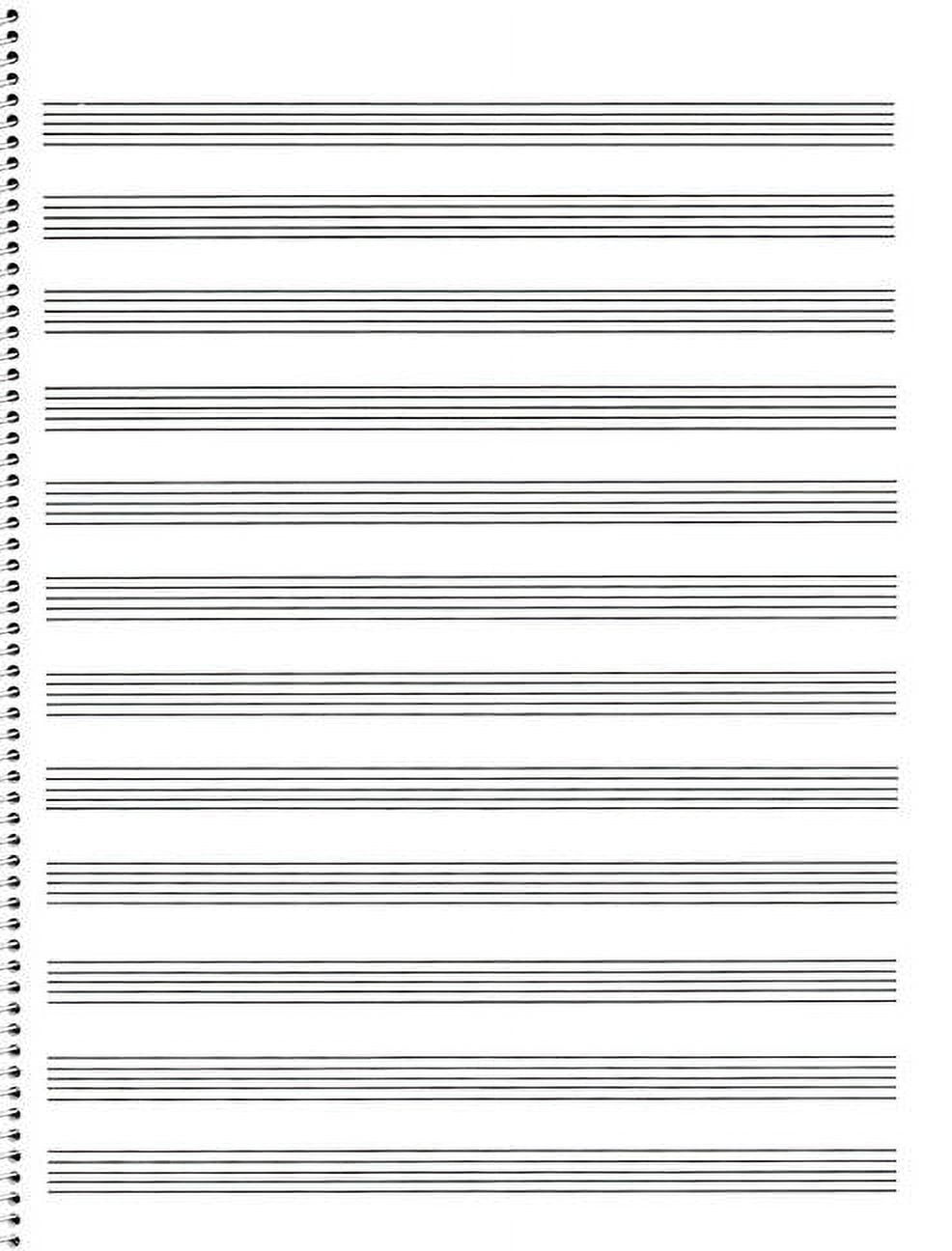 65. Spiral Book: 12-Stave: Passantino Manuscript Paper (Other ...