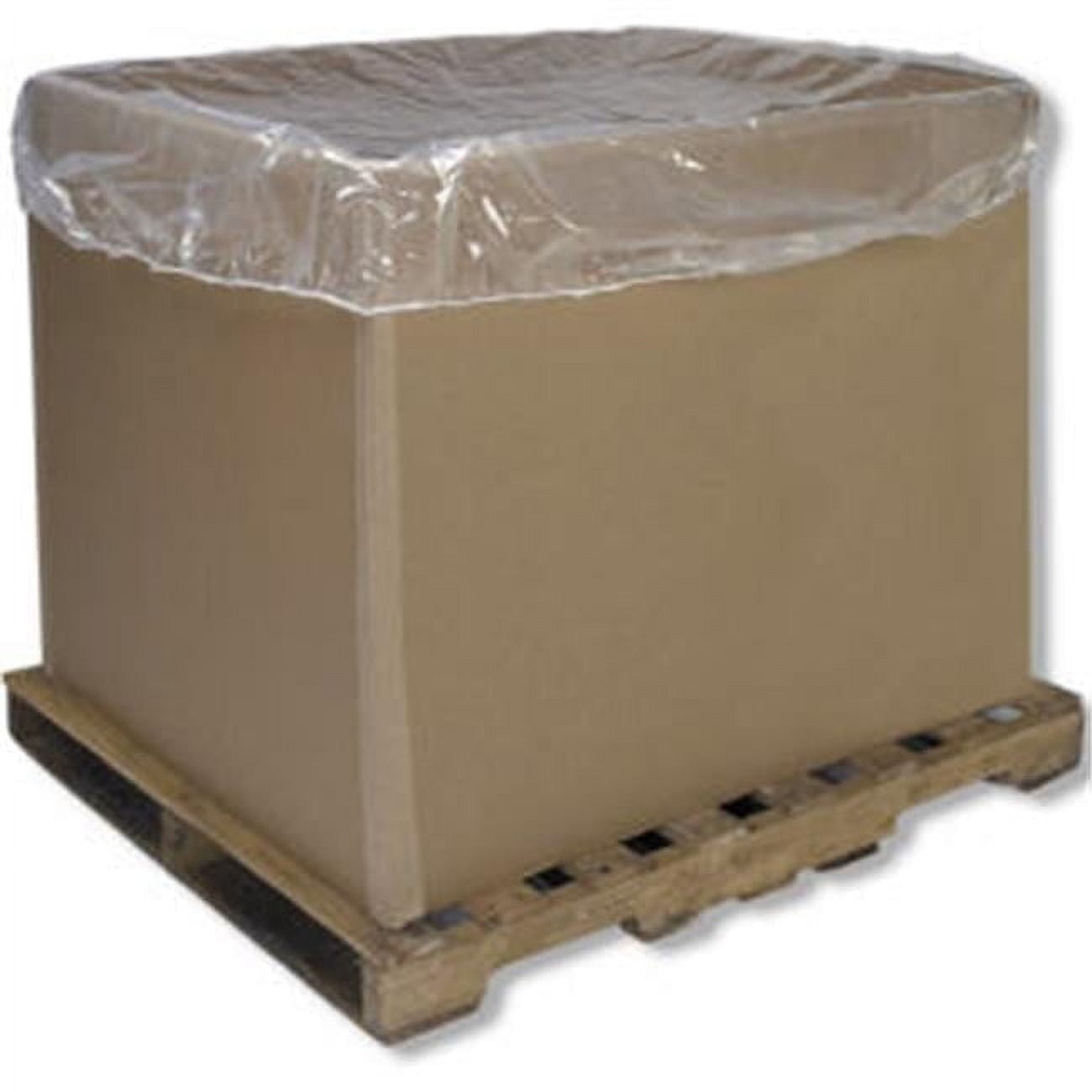 International Plastics GC-65 65 in. Square Gaylord Cover - Case of 25 ...