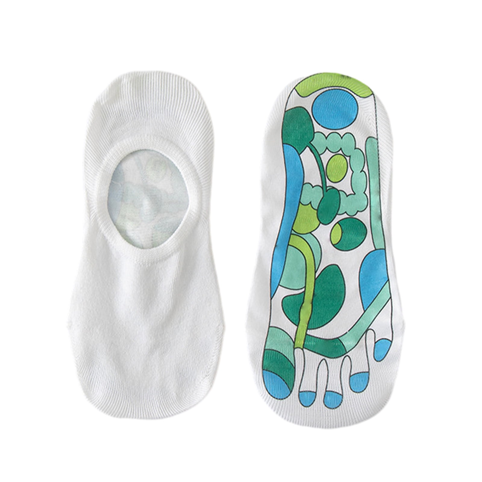 Up to 65% off!Socks for Women Acupuncture Point Illustrated Socks Men ...