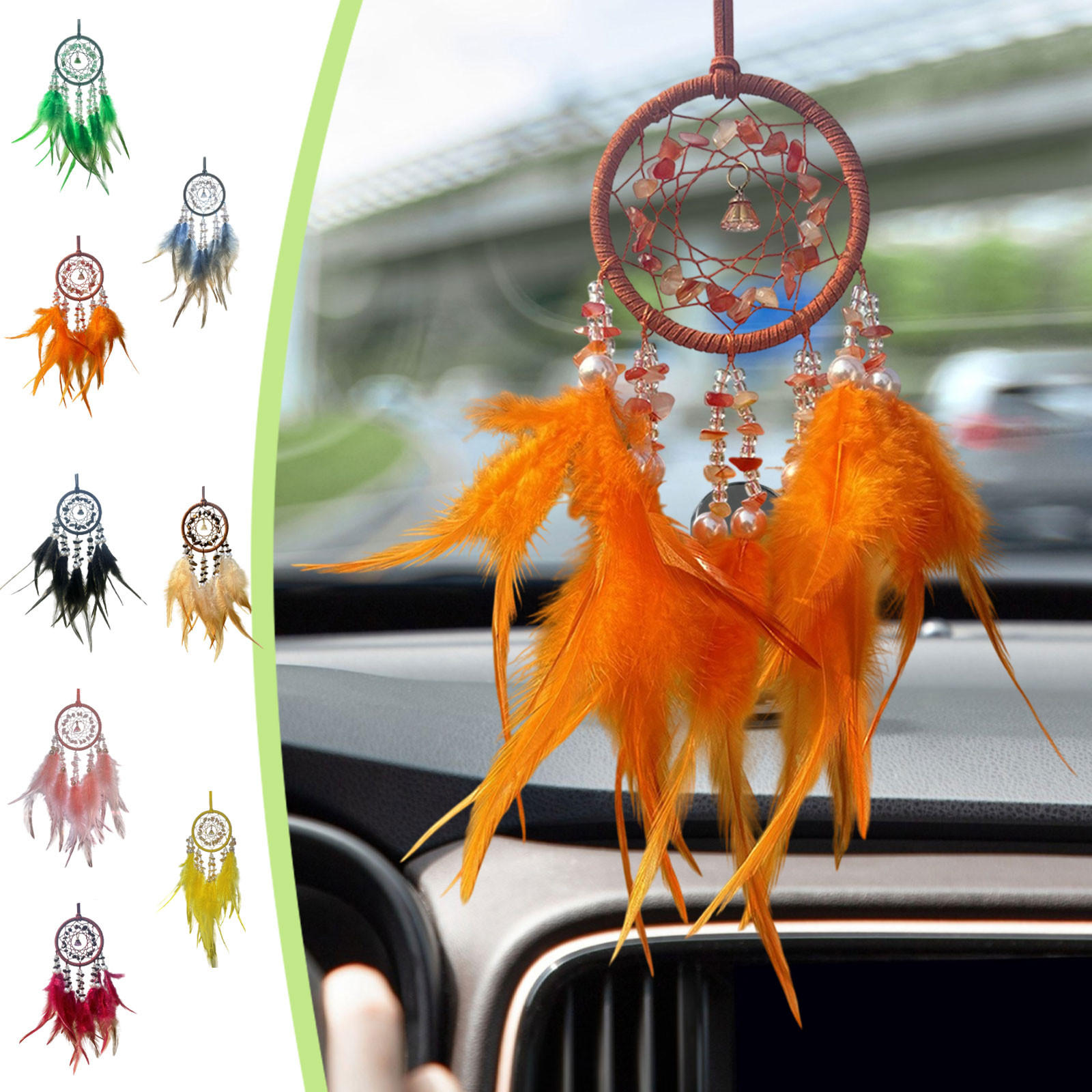 Up to 65% off! Windchimes Outdoors High Grade Crystal Stones Car ...