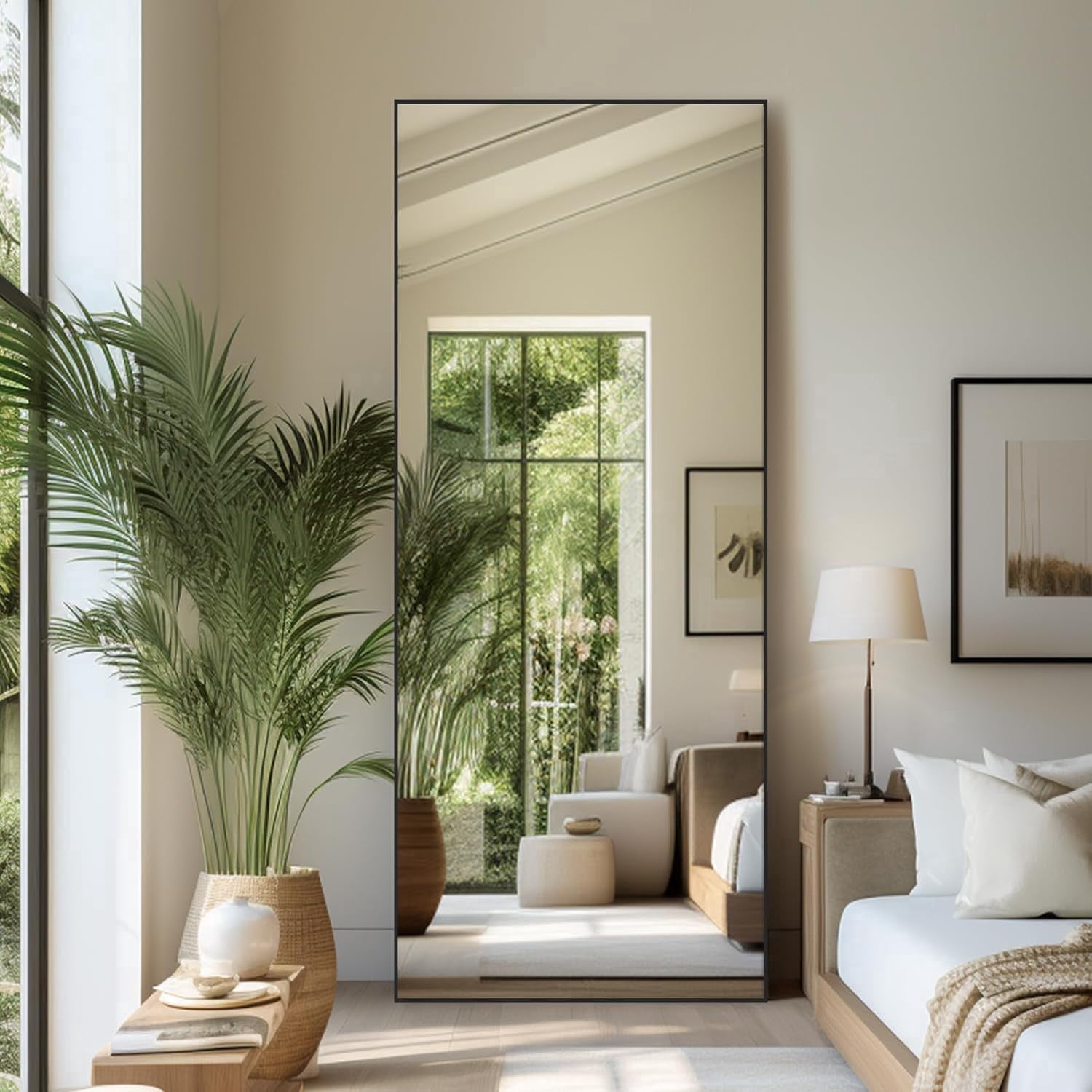 65"x24" Full Length Mirror Standing Rectangle Floor Mirrors Body ...