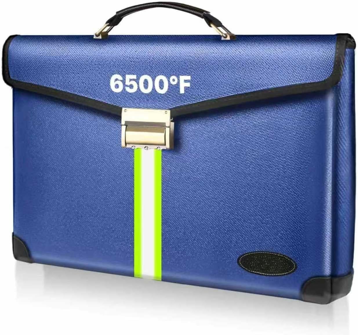6500?F Large Capacity Upgraded Fireproof Bag with Lock,10 Layers of ...