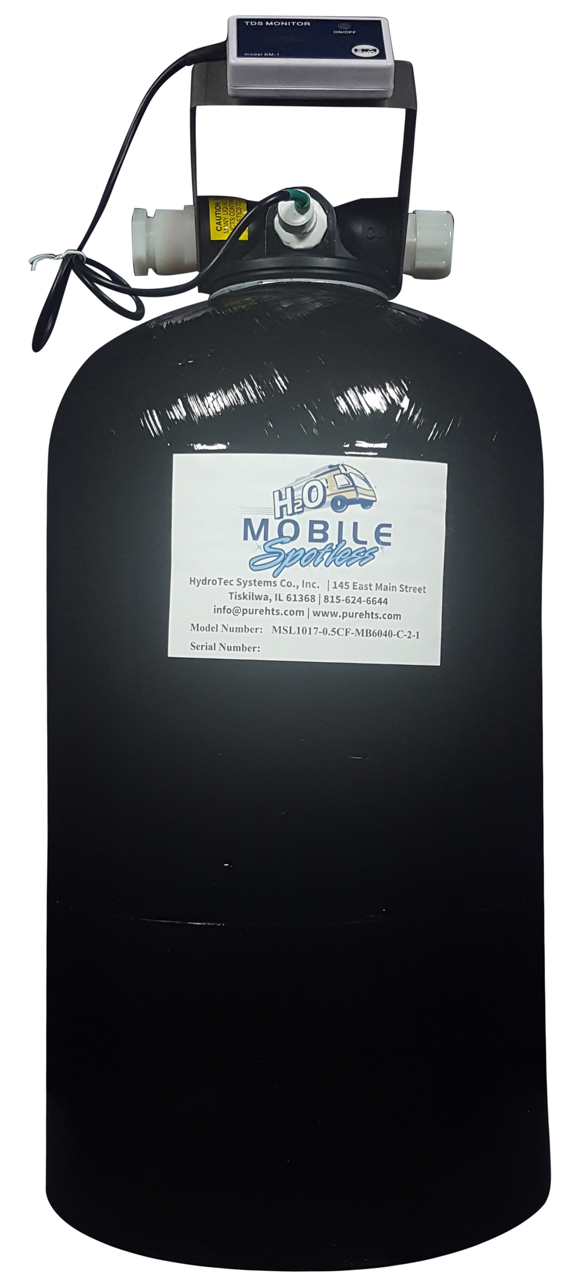 6500 grain Mobile Spotless--Spot Free Rinse Water Demineralizer ...