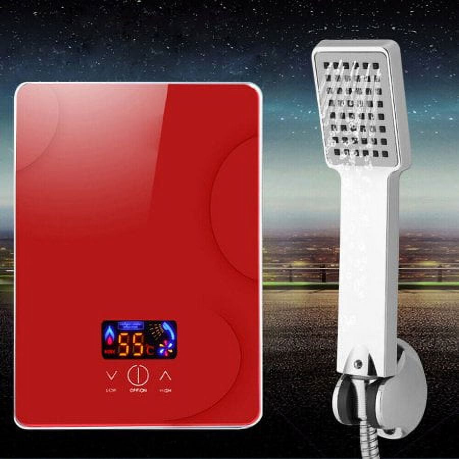 6500W Electric Digital Water Heater Instant Tankless Kitchen Boiler ...