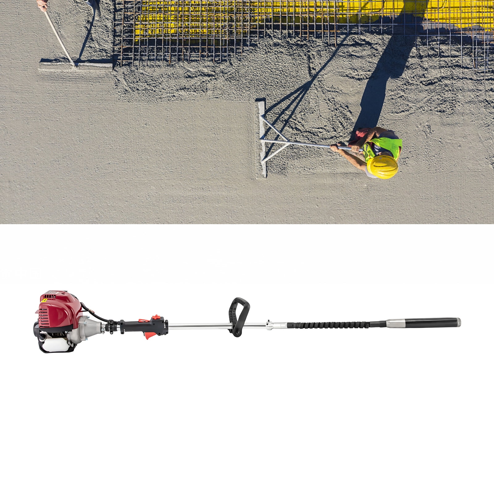 6500rpm 35.8CC Petrol Portable Concrete Vibrator Tool 4-Stroke Gasoline ...