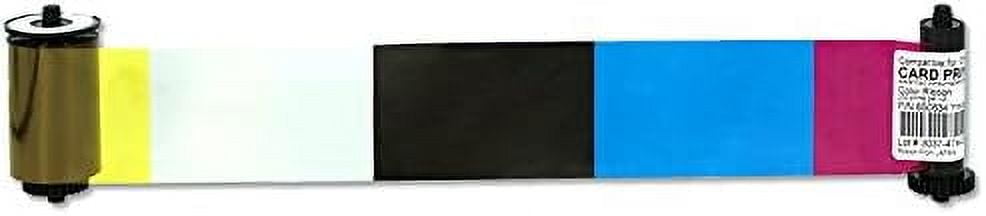 650634 YMCKO Color Ribbon For IDP Smart ID Card Printer 250 Prints ...