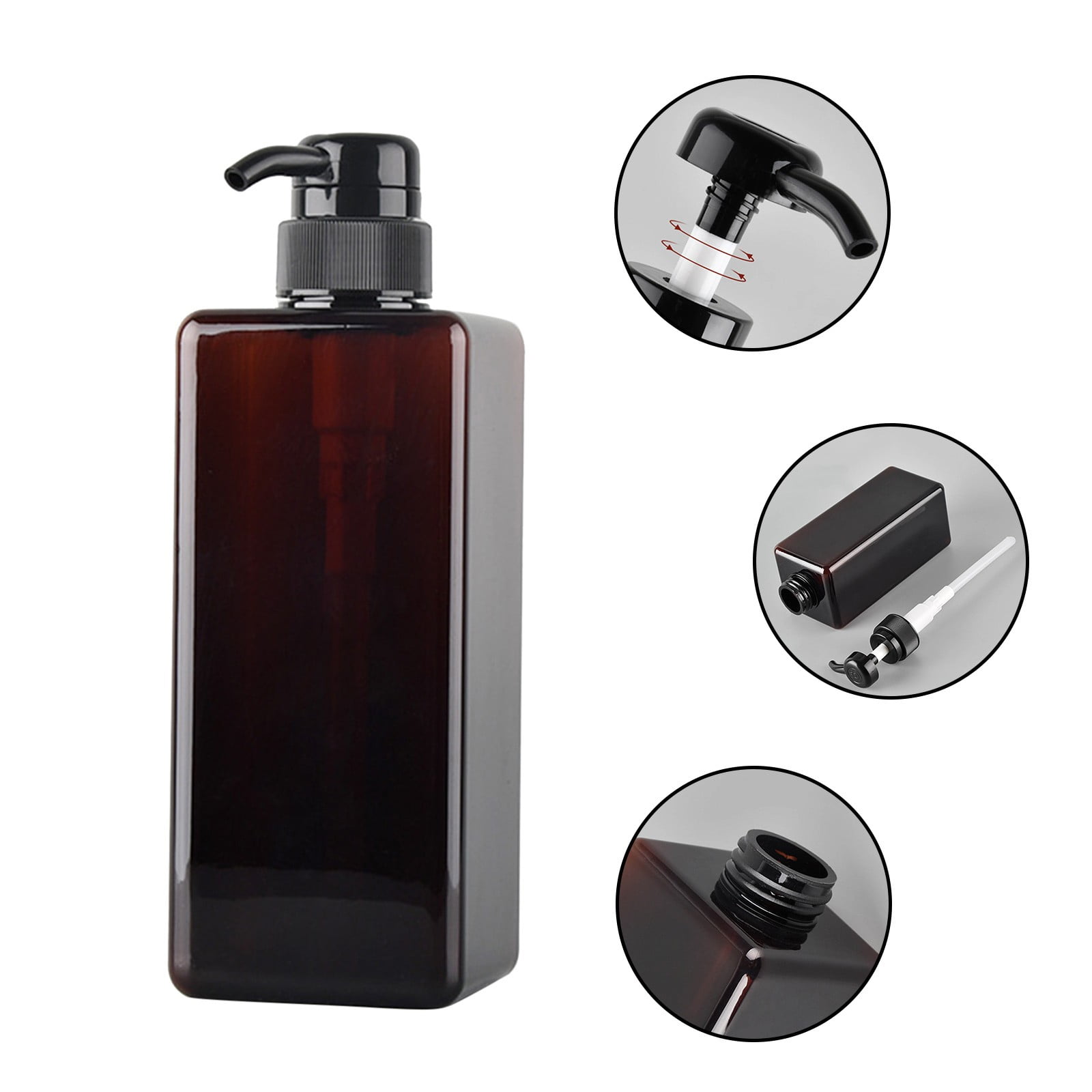 650Ml Foaming Soap Dispenser 15Oz Refillable Foam Liquid Hand Soap ...