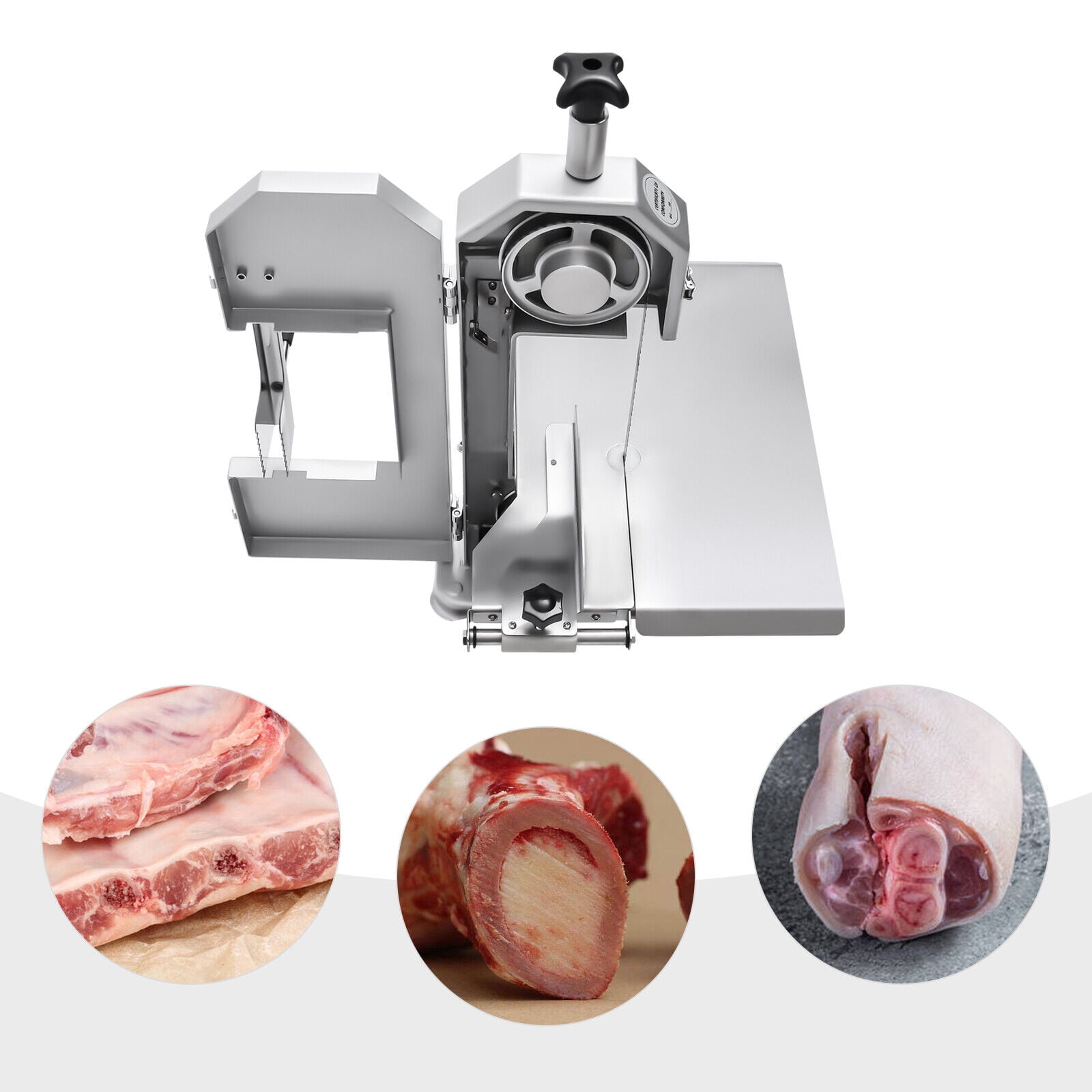 650W Commercial Frozen Meat Cutting Machine Electric Meat Bone Saw ...