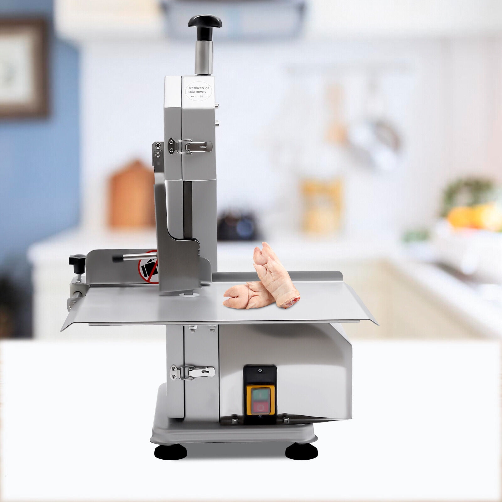 650W Electric Bone Saw Machine Commercial Frozen Meat Bone Cutting Band ...