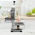 650W Electric Meat & Deli Slicer with Adjustable Slice Thickness, Bone ...