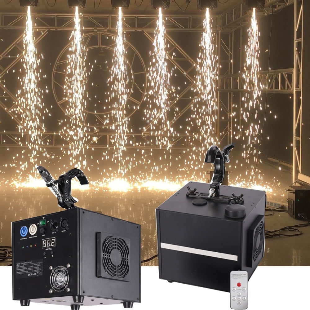 650W Upside Down Cold Spark Machine with Remote Control Waterfall ...