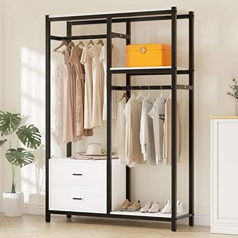 650lbs Heavy Duty Free Standing Closet Organizers and Shelves for ...