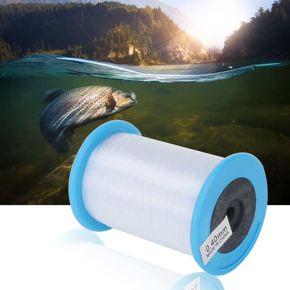 650m 0.4mm Inelastic Transparent Bead String Wire DIY Fish Line ...