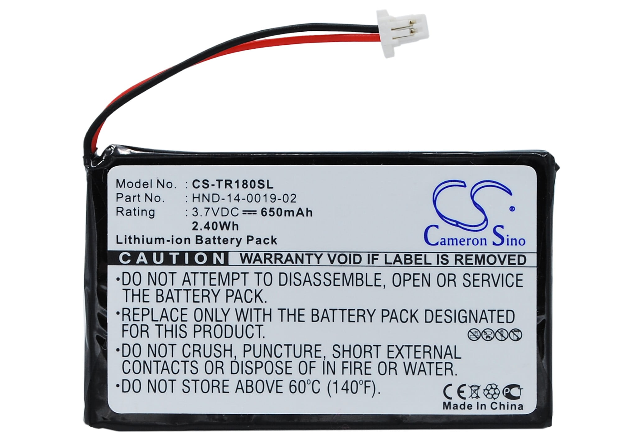 650mAh Palm HND-14-0019-02 Battery for Treo 90 Treo 180 Treo 180g ...