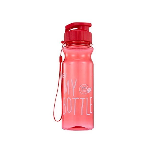650ml Water Cup Sport Water Bottle Couple Water Cup Plastic Portable ...