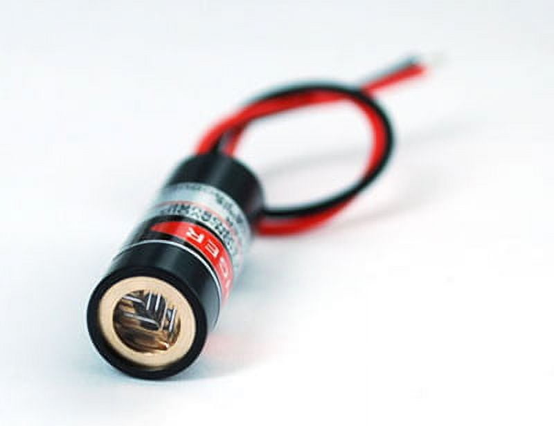 650nm 5mW, Visible Red Cross Laser Diode Module, Vl=5.2v. Vl=25mA ...