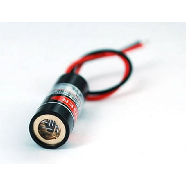 650nm 5mW, Visible Red Cross Laser Diode Module, Vl=5.2v. Vl=25mA ...