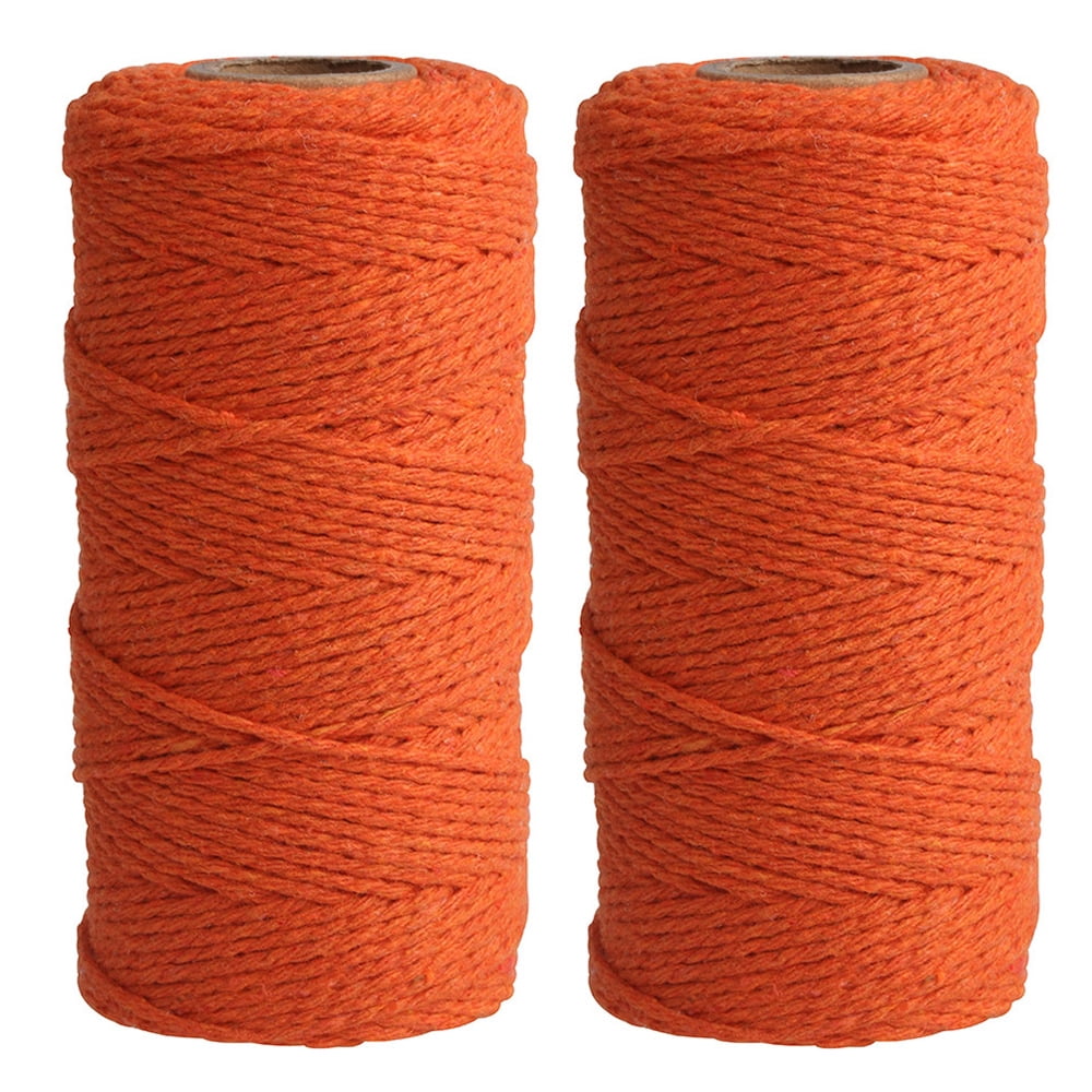 656 Feet 2mm Natural Cotton String for Crafts,Gift Wrapping Twine,Arts ...