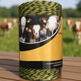 656 Feet Electric Fence Polywire with 6 Stainless Steel Strands, UV ...