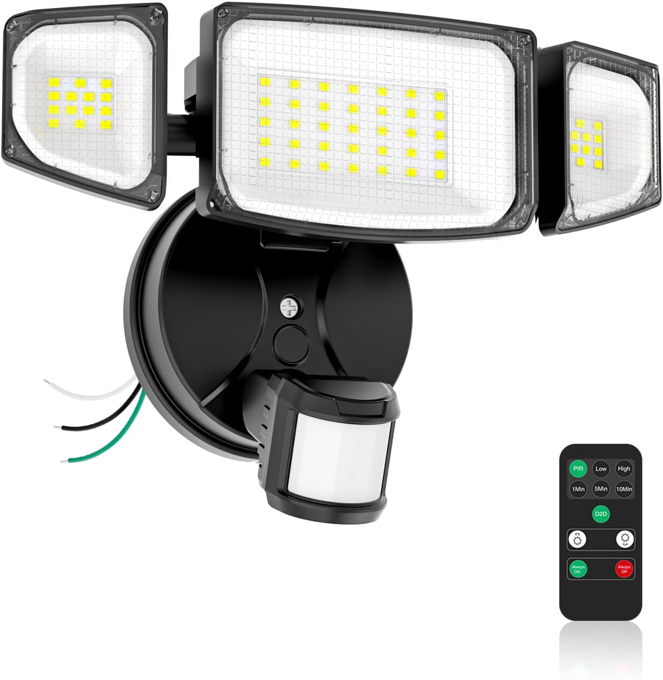 656500 security light motion sensor light outdoor, 6500 daylight color ...