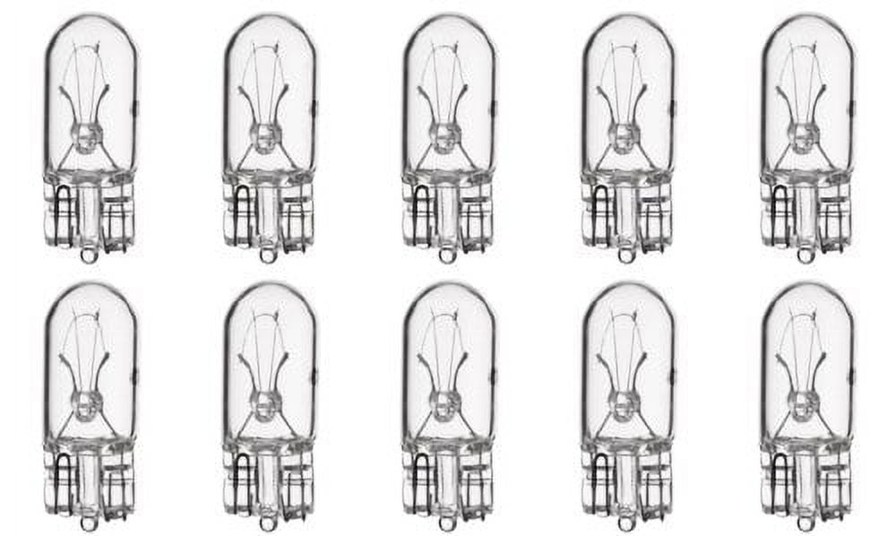 #658 MINIATURE BULB GLASS WEDGE BASE - Walmart.com