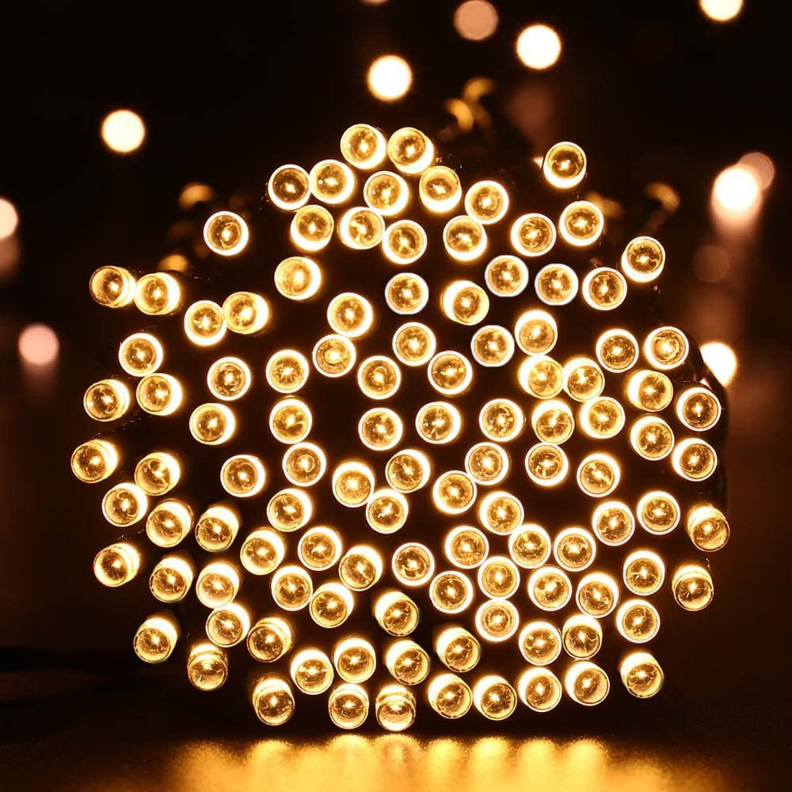 65Ft 200 LED Fairy Lights Plug in, LED String Lights Plug in ...