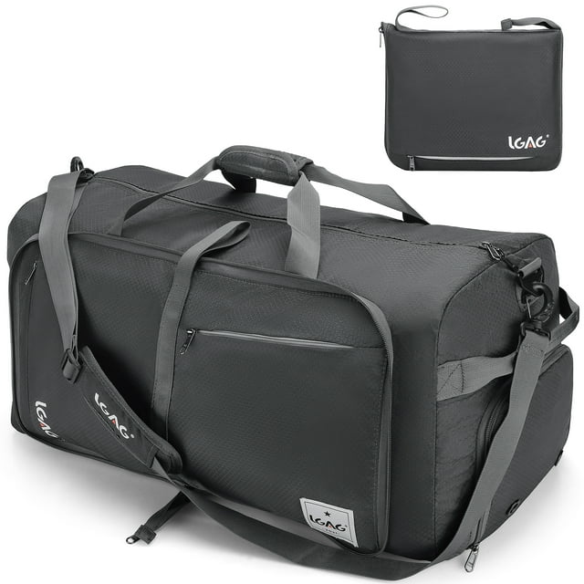 65L Duffle Bag for Men Women, 24'' Large Foldable Duffle Bag for Travel ...