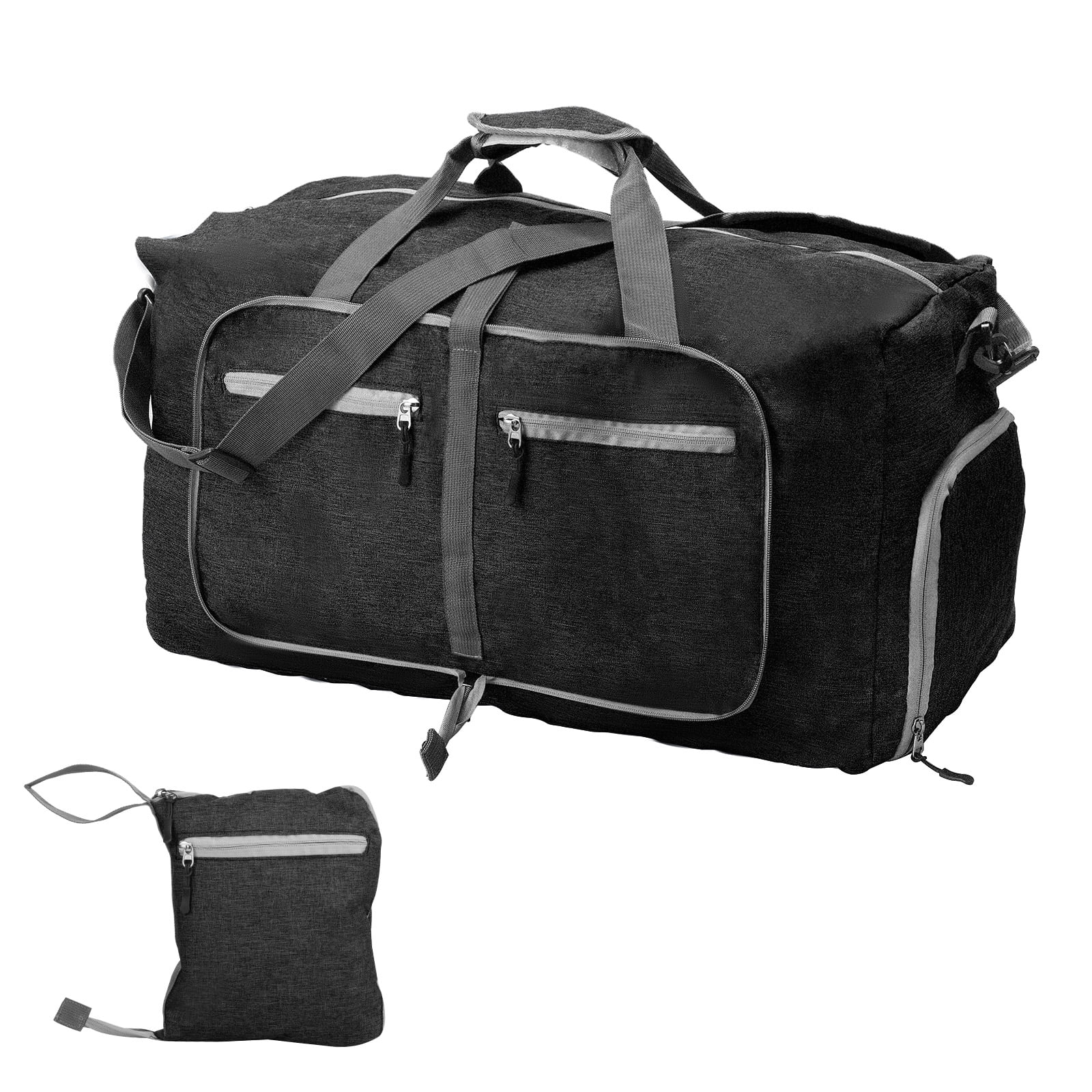 65L Travel Duffle Bag Foldable Luggage Duffel Bag Waterproof Travel ...