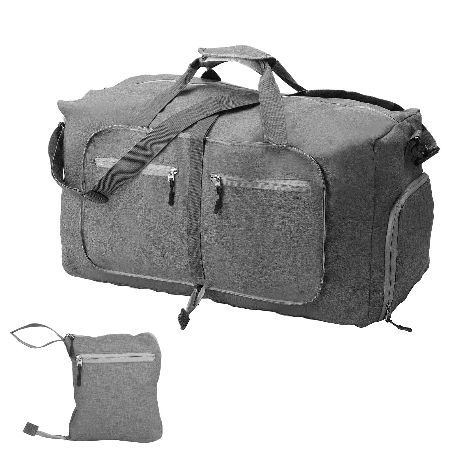 65L Travel Duffle Bag Foldable Luggage Duffel Bag Waterproof Travel ...