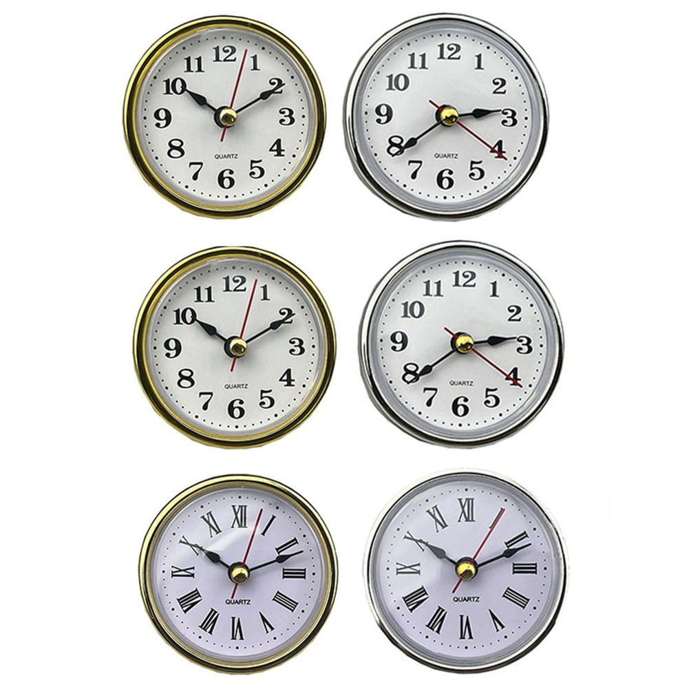 65MM Quartz Clock Insert Movement Mechanism Replacement Roman Arabic ...